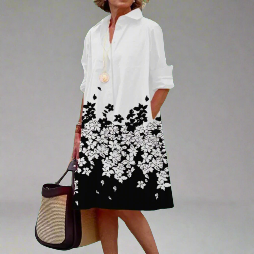 LORAYA – VERSATILE PREMIUM MIDI DRESS FOR ANY OCCASION – Charles & Nancy